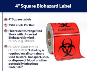 Biohazard Warning Label | What It Is and How to Use It!!